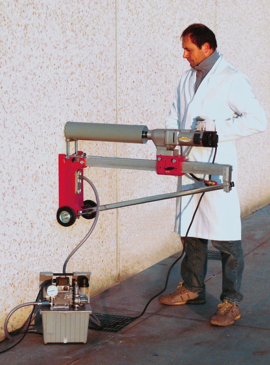 Prosedur Pengeboran menggunakan Mesin Core Drill