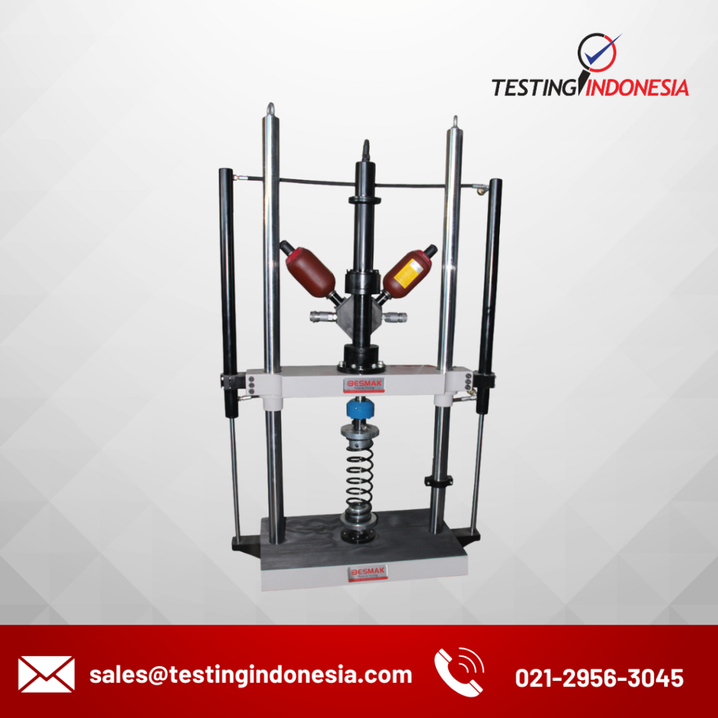 Servo Hydraulic Universal Spring Testing Machine - TESTINGINDONESIA.CO.ID