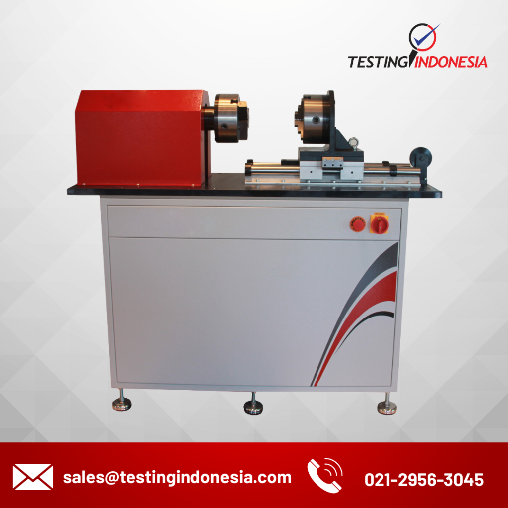Torsion Test Machine - TESTINGINDONESIA.CO.ID